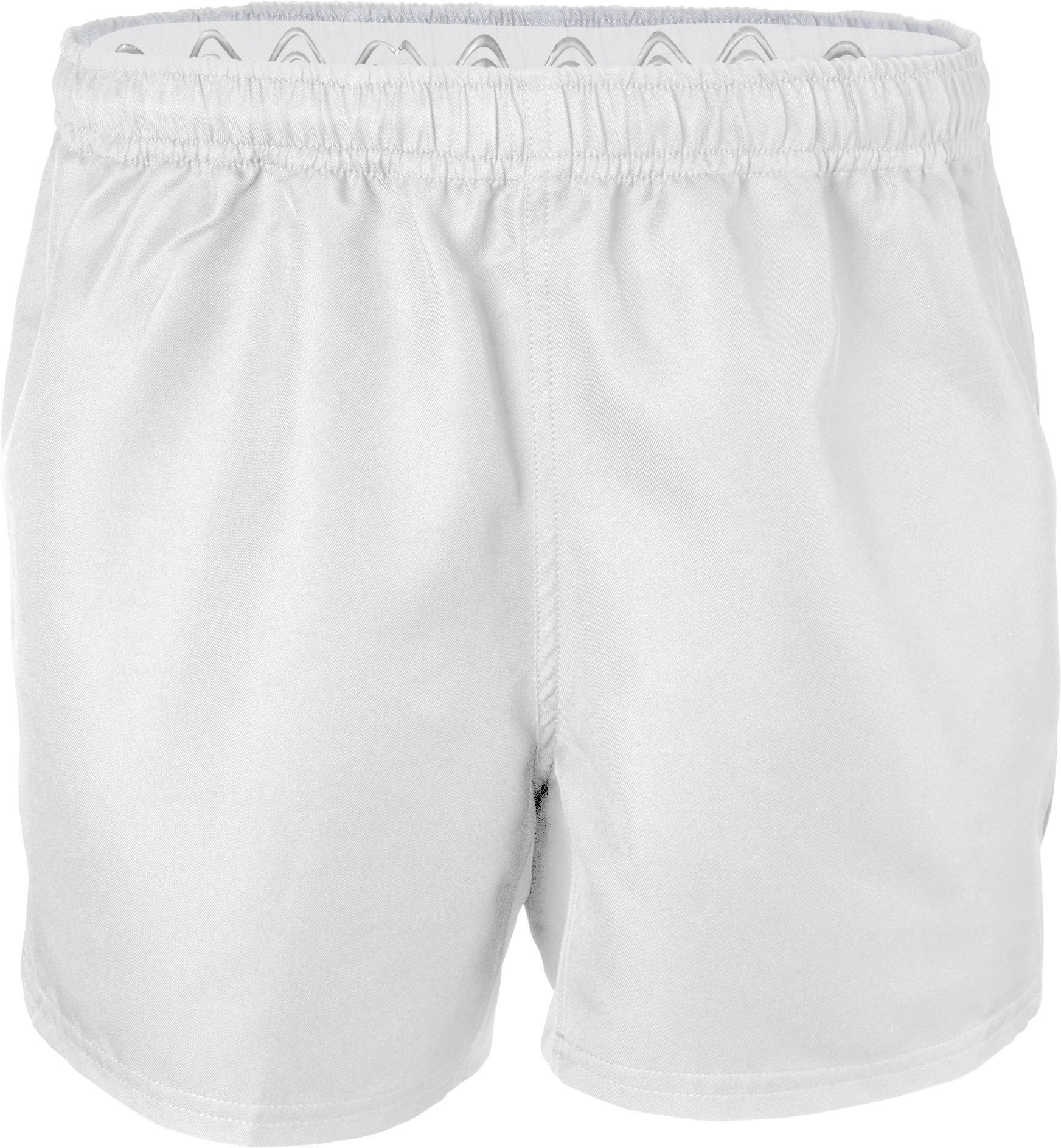 SHORT RUGBY ÉLITE UNISEXE - White imprimé et personnalisé pour votre ...